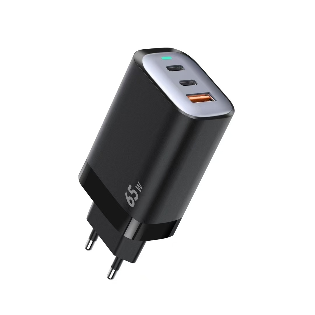 65W 2C1A Spray painted frosted lamp display charger